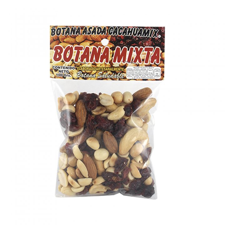 BOTANA MIXTA – Cacahuamix